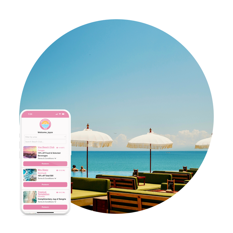 Bali Beach Club Pass | Instant Savings of up to $120